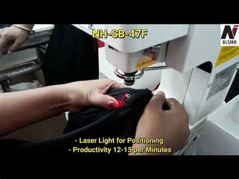 Nisho Nh Sb 47f Pneumatic Snap Button Machine New Youtube