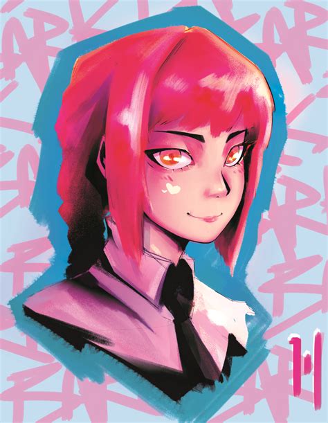 Makima Portrait By Hidegawu On Deviantart