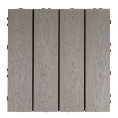 Tuiles De Composite 12 Po X 12 Po Gris 6pqt De Architek Bmr