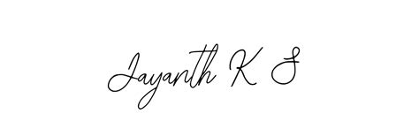 98 Jayanth K S Name Signature Style Ideas Unique Online Signature