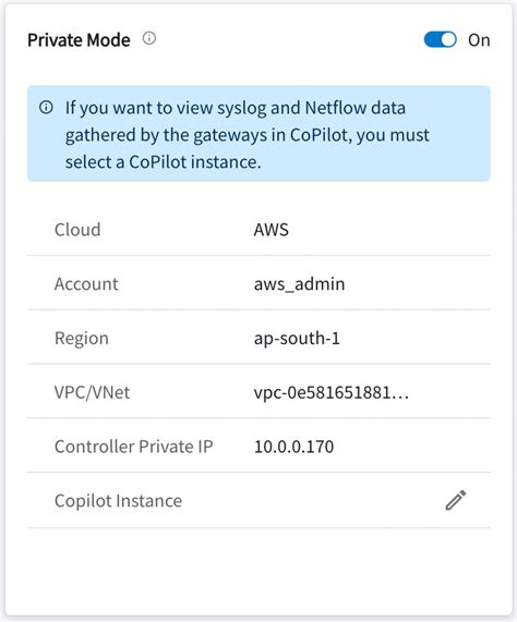 Private Mode Documentation