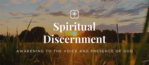 Spiritual Discernment Workshop Online Mosaic Formation