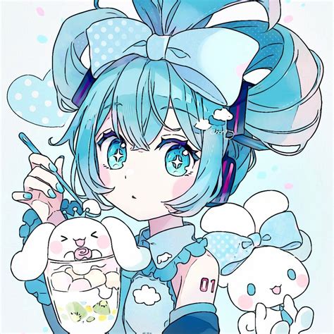 Hantsune Miku Icon Miku Hatsune Chibi Cute Doodle Art Kawaii Drawings