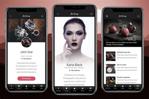 Insta Mobile Google Mobile Template Fastcode Space