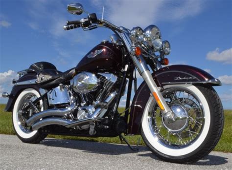 2500 In Extras 2005 Harley Davidson Deluxe Softail Flstni 1 Owner