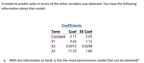 Also Here Is The Regression Model That I Made For The Chegg Com