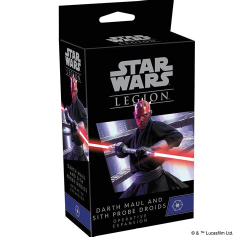 Star Wars Legion Darth Maul And Sith Probe Droids Operative Expansion