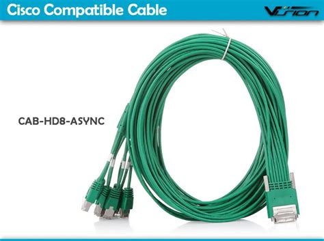 2 Cab Hd8 Async Octal Console Terminal Cables New Genuine Cisco Hwic 16a V02 Enterprise Router