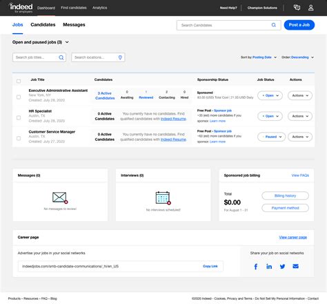 The Indeed Employer Dashboard How To Streamline Your Hiring