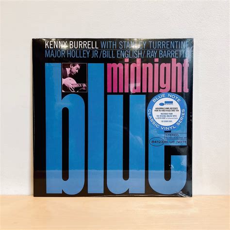 Kenny Burrell Midnight Blue Lp Blue Note Tone Poet Series German