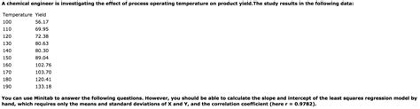 solved 1 the slope of the fitted regression line is closest