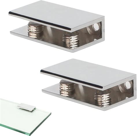 Kafenda Glass Shelf Brackets Zinc Alloy Glass Clamps For 1