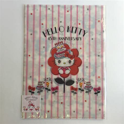 Kitty Travel Fun Hello Kitty Folder L Shaped 45th Anniversary