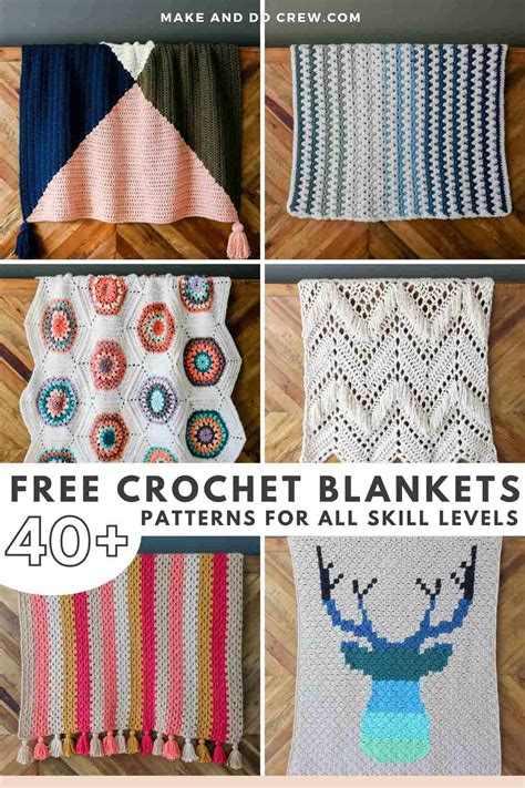 Twocolor Afghan Blanket Free Crochet Pattern Free Crochet Patterns