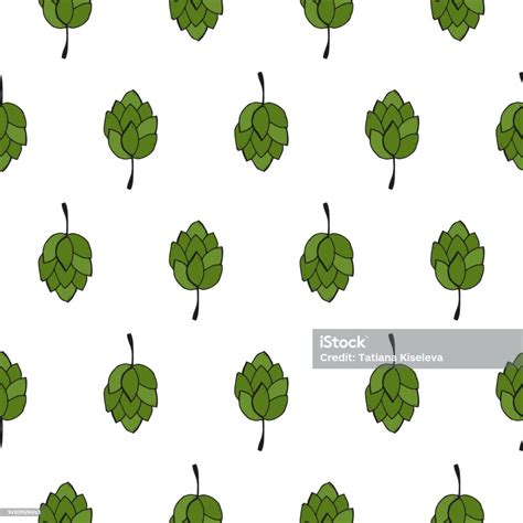 옥토버 페스트 2022 맥주 축제 손으로 그린 낙서 요소 원활한 패턴 독일 전통 휴일 흰색 배경에 컬러 홉 맥주잔에 대한 스톡 벡터 아트 및 기타 이미지 Istock