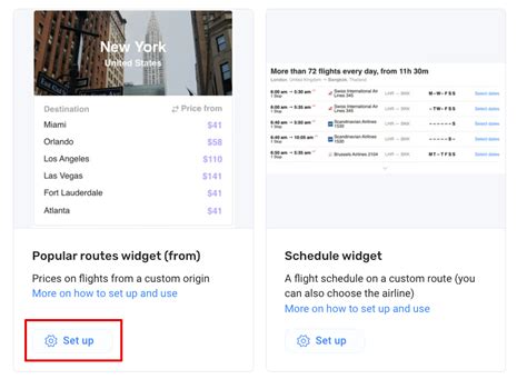 Popular Routes Widget From Travelpayouts Help Center
