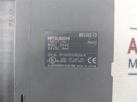 Mitsubishi Electric Qx40 Melsec Q Digital Input Module 24vdc Aeliya Marine