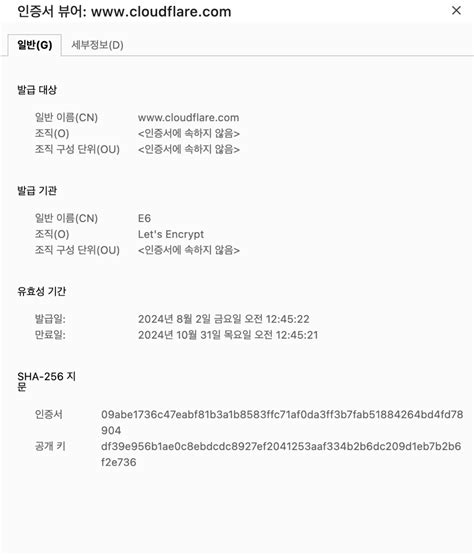 [odop 14]인증서 ssl tls