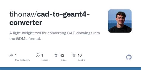 Github Tihonavcad To Geant4 Converter A Light Weight Tool For Converting Cad Drawings Into