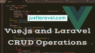 Vue Js And Laravel Crud Operations In Laravel C Tumbex