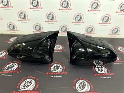 Накладки Camry V50 / V55 2012 - 2017 , на зеркала , чёрные - купить за ...