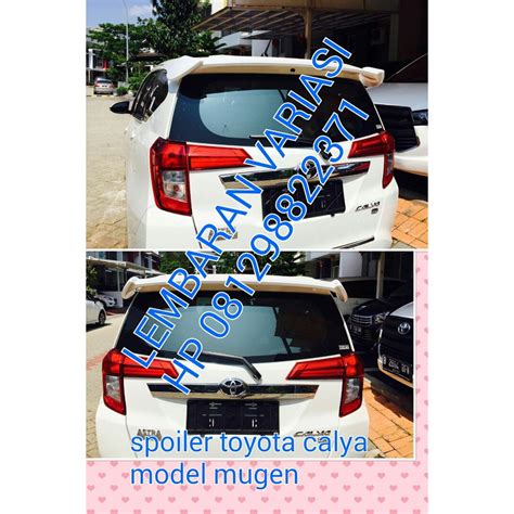 Jual Spoiler Calya Shopee Indonesia