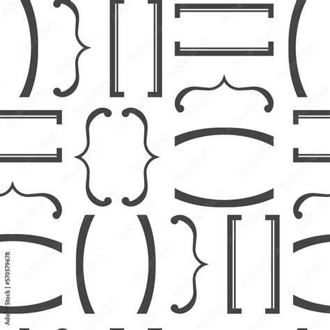 Curly Braces Vector Cartoon Seamless Pattern Background For Wallpaper Wrapping Packing And