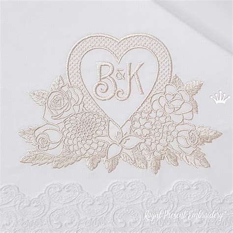 Wedding Machine Embroidery Designs 60 Photos