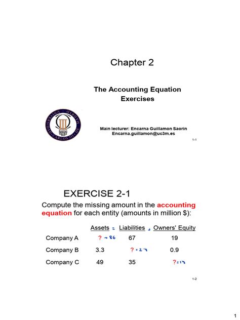 Chapter 2 Exercises Download Free Pdf Expense Equity Finance