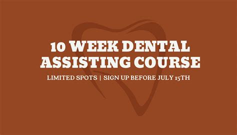 Dental Assisting School Of Arizona Enroll Today Next 13 Week Dental