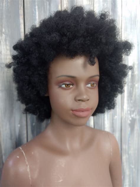Ke12 Dark Skin Color Mannequin Girl Hans Boodt Mannequins 140 Cm