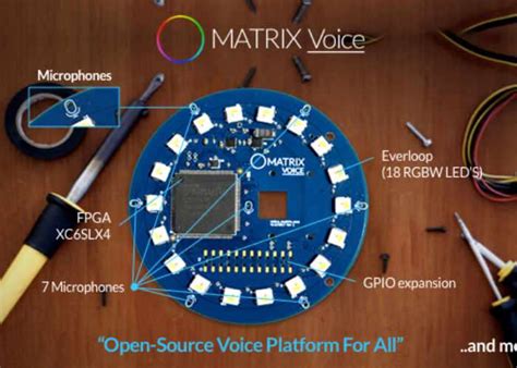 Matrix Voice Open Source Voice Recognition Platform Video Geeky Gadgets