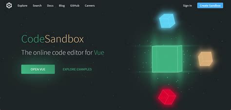 線上撰寫 Vue Cli 好物 Codesandbox 是 Ray 不是 Array