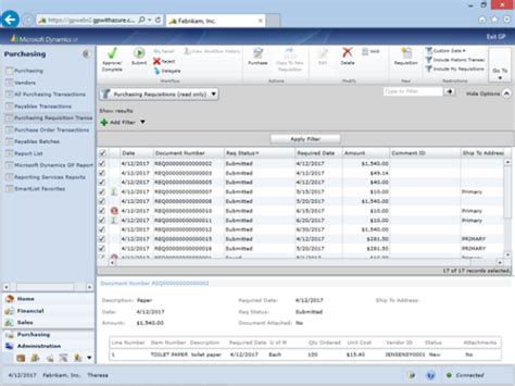 Mdgp 2013 R2 Feature Of The Day Purchase Requisitions Azurecurve