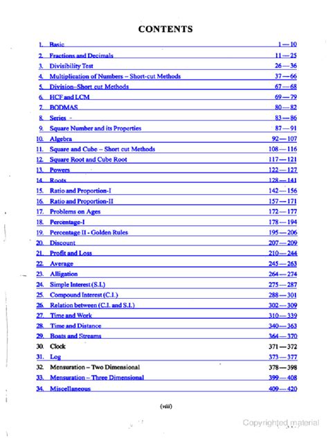Arithmetic For Competitive Exams Pdf