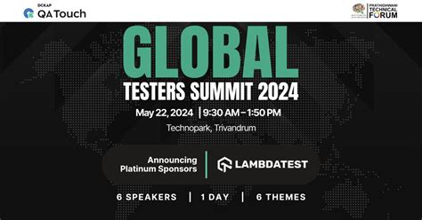 lambdatest on linkedin softwaretesting conference qa qatouchgts2024 lambdatestyourapps