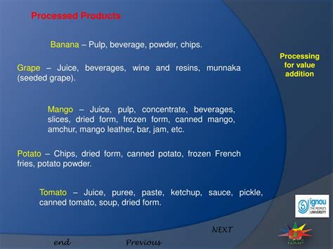 PPT PROCESSING FOR VALUE ADDTION PowerPoint Presentation Free Download ID