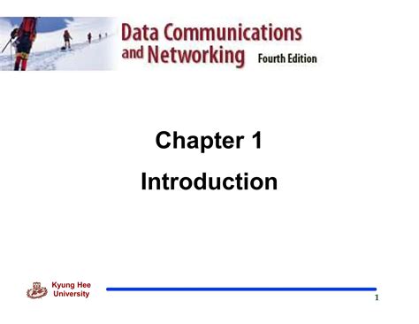 Chapter 1 Introduction Data Communication And Networking Pdf