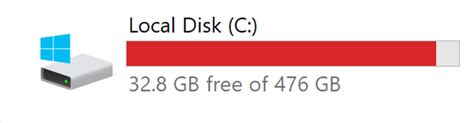 My C Drive Is Full But I Dont Know What Its Full Off Rpchelp
