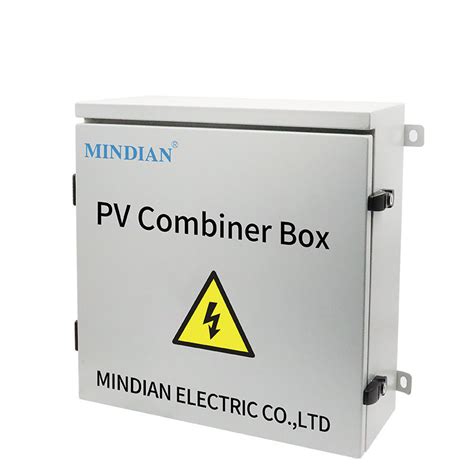 IP65 4 In 1out Solar DC PV Array Metal Combiner Box China DC Combiner Box And 6 String