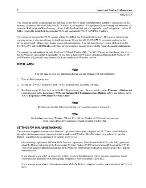 GE Fanuc Manuals Series 90 70 9070 GFK 2055 GE Fanuc PLC