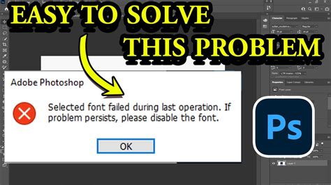 How To Fix Selected Font Failed During Last Operation Vrogue Co