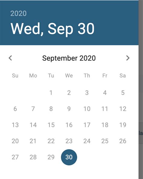 Datepicker Cant See Date View For The Month In Which All The Dates Are Disabled With