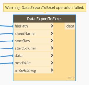 Issue Exporting To Excel ElevateBIM