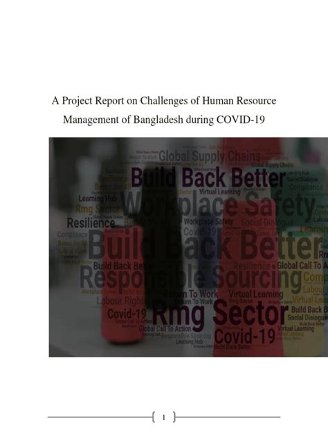 Project Report Mehedi Hasan Khan 111162062 Pdf Human Resource