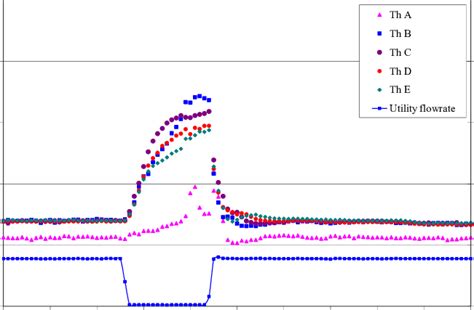 Temperature Experimental Profiles Of The Reaction Mixture And Utility