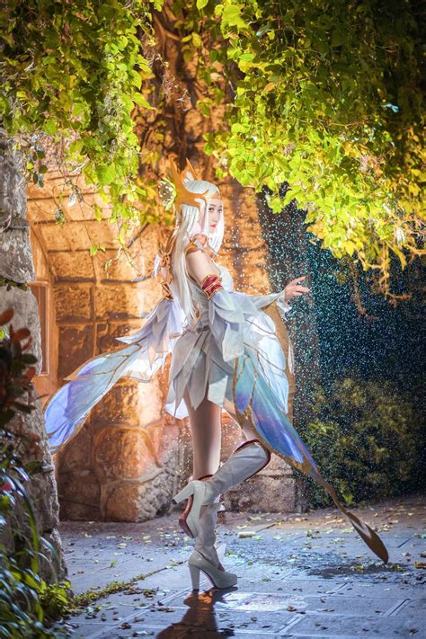 王者荣耀金色仲夏夜之梦貂蝉cosplay 知乎