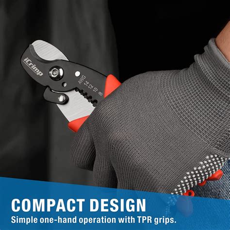 Icp 065 Multi Functional Wire Stripper Awg14 8 And Cable Cutter Awg14 4