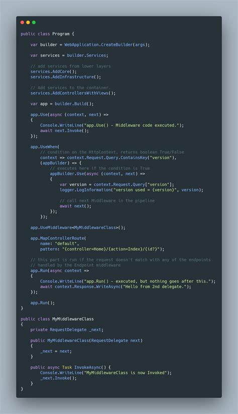 How To Use A Middleware In ASP NET Core