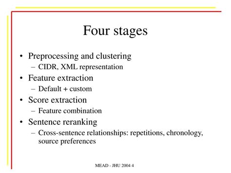 Ppt Mead 309 A Platform For Multidocument Multilingual Text Summarization Powerpoint